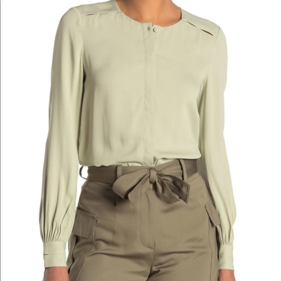 Reiss | Tops | Reiss Noa Cutoutdetail Blouse | Poshmark